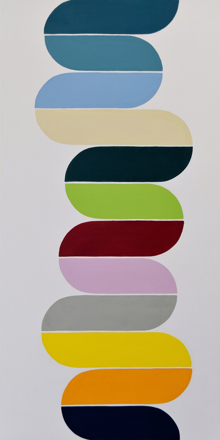 Formation #19 by Astrid Stoeppel (2024) : Painting Acrylic on Canvas ...