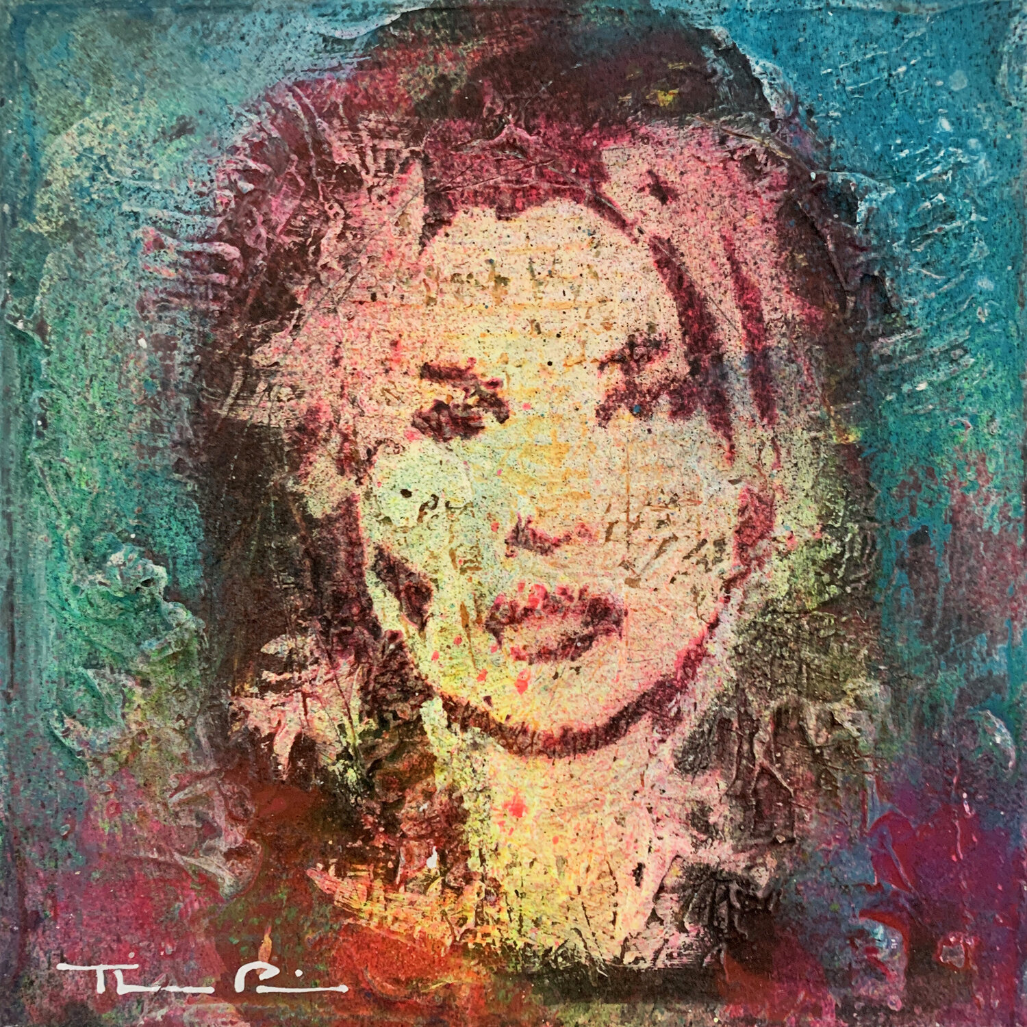 Kate by Thomas Pierre (2023) : Painting Acrylic, Plaster on Canvas ...