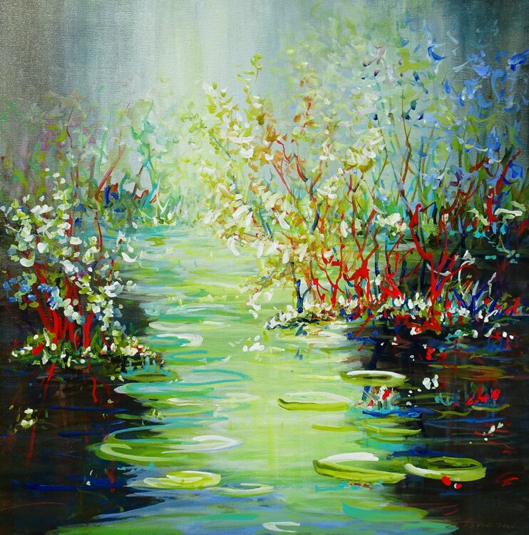 Water Reflection Paintings