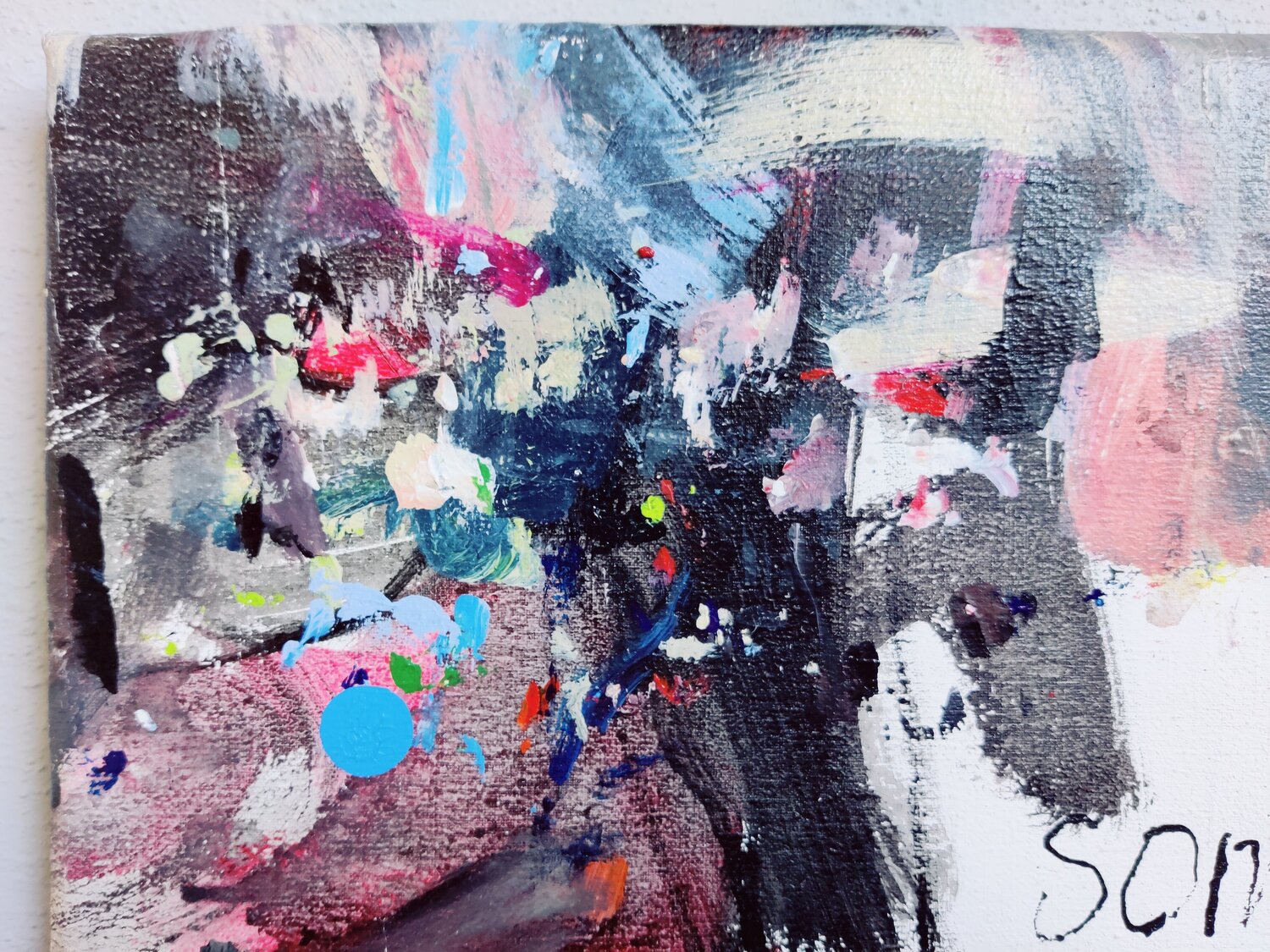 Someone did it before by Anna Eckert (2020) : Painting Acrylic, India ...