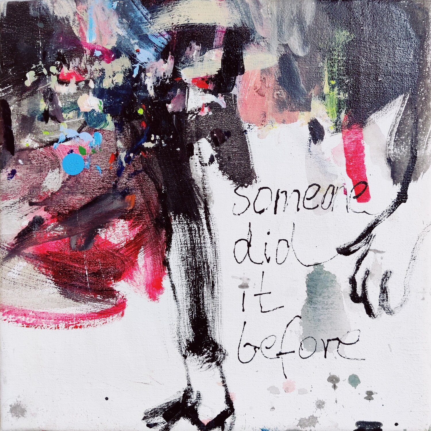Someone did it before by Anna Eckert (2020) : Painting Acrylic, India ...