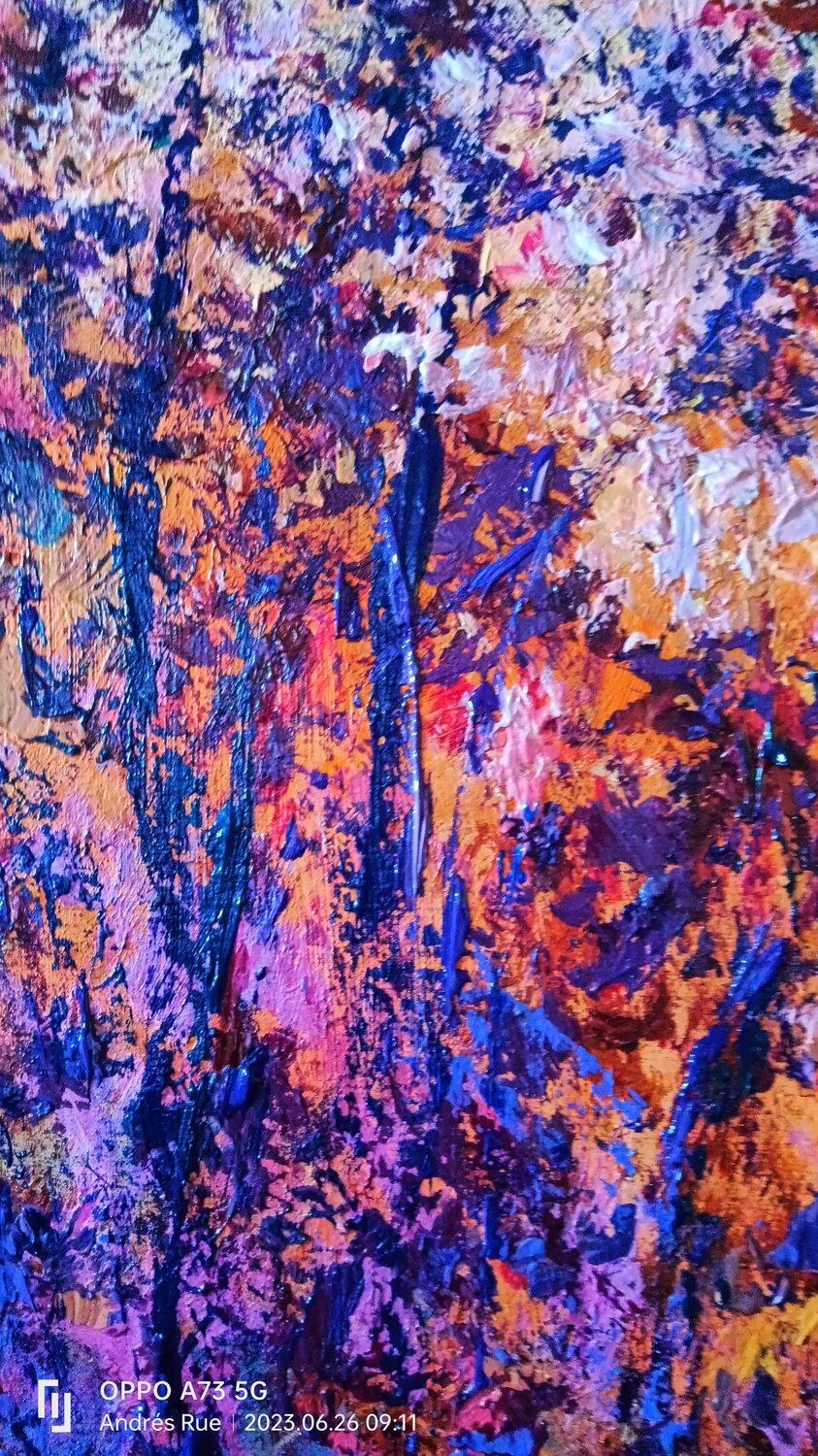 EXCLUSIVE REPRESENTATION by Andrés Rueda (2023) : Painting Acrylic on ...