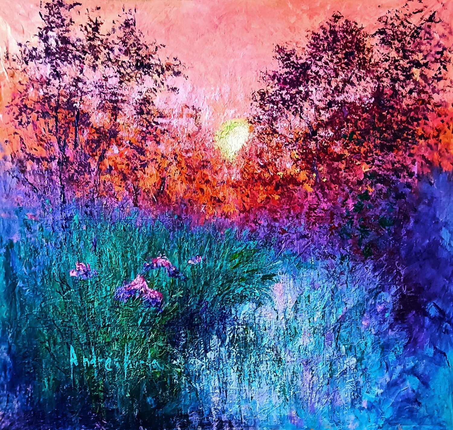 EXCLUSIVE REPRESENTATION by Andrés Rueda (2023) : Painting Acrylic on ...