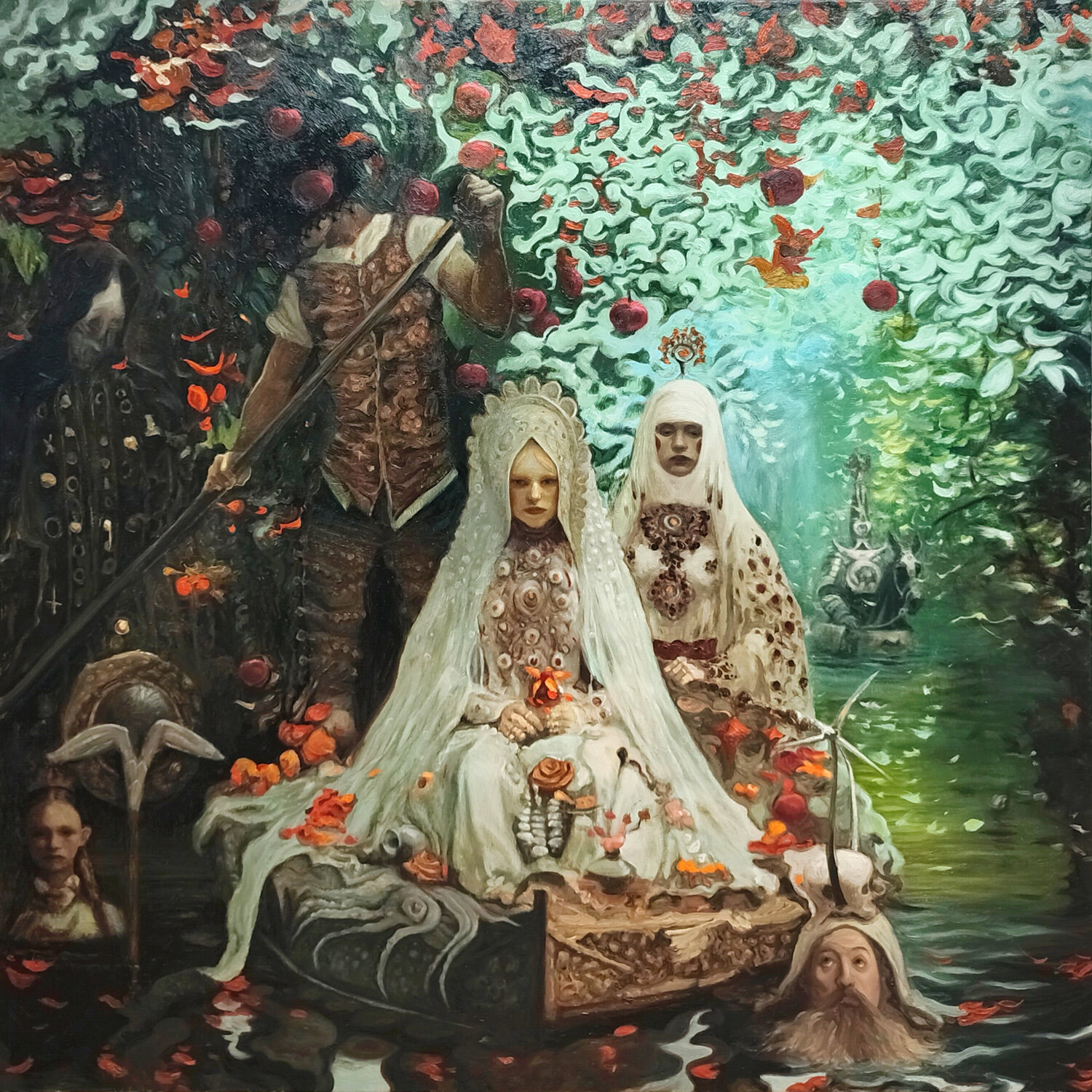 Royal Bride by Pavel Guliaev (2023) : Painting Oil on Canvas - Singulart