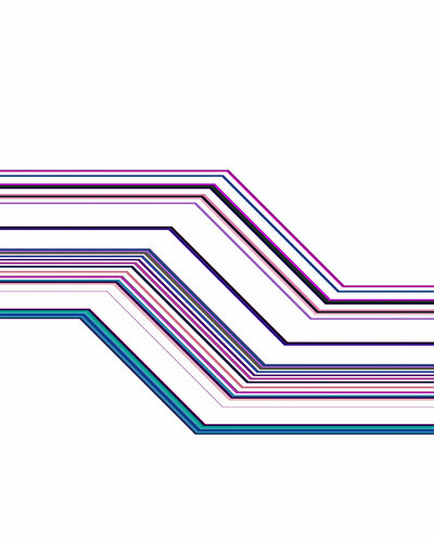 Bauhaus abstract by Andrea Pallang (2023) : Painting Ink on Canvas ...