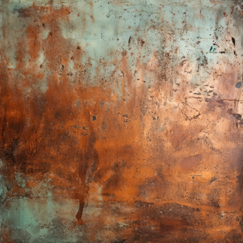 Abstract Landscape sunset by Andrea Pallang (2023) : Painting Ink on ...