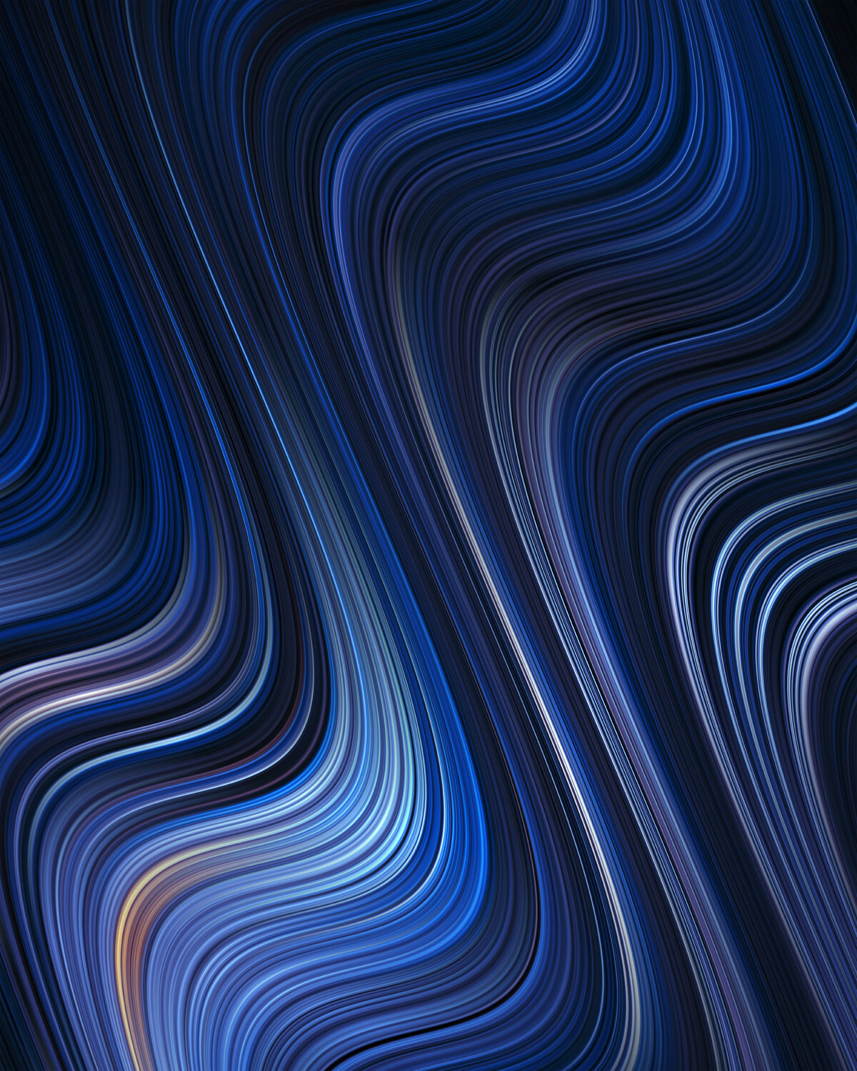 Ocean II by Andrea Pallang (2022) : Painting Ink on Metal - Singulart