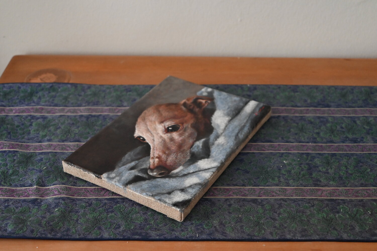 NUBI in her bed by Kenichi Miura (2024) : Painting Oil, Tempera on ...