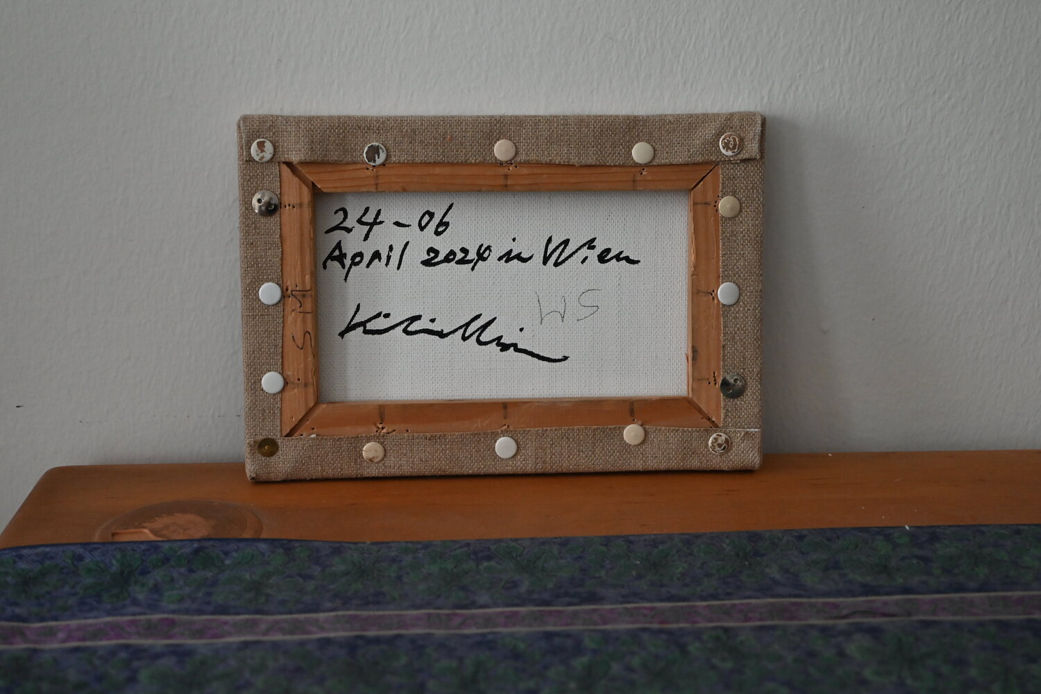 NUBI in her bed by Kenichi Miura (2024) : Painting Oil, Tempera on ...