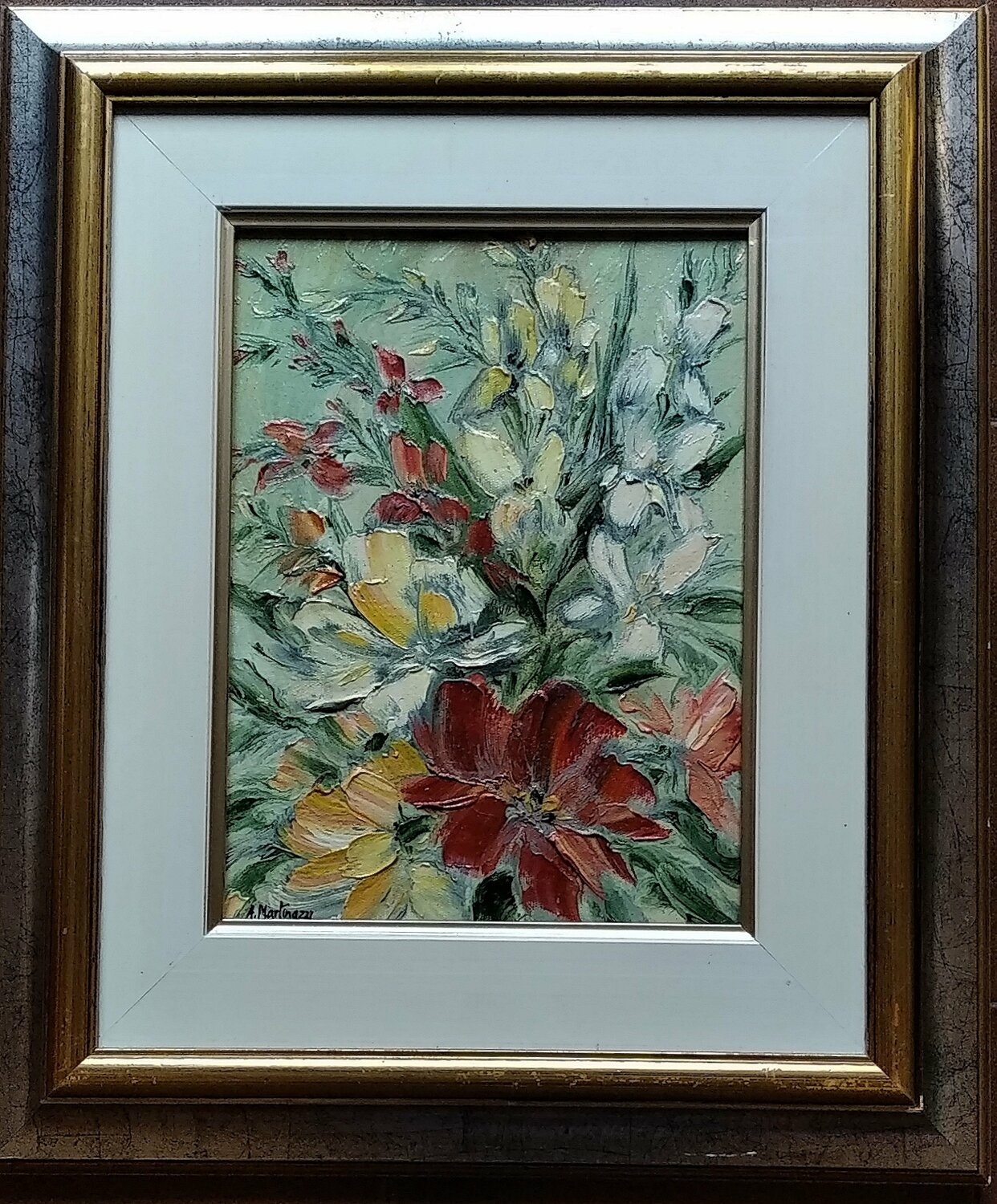 Rose e gladioli Anna Martinazzi