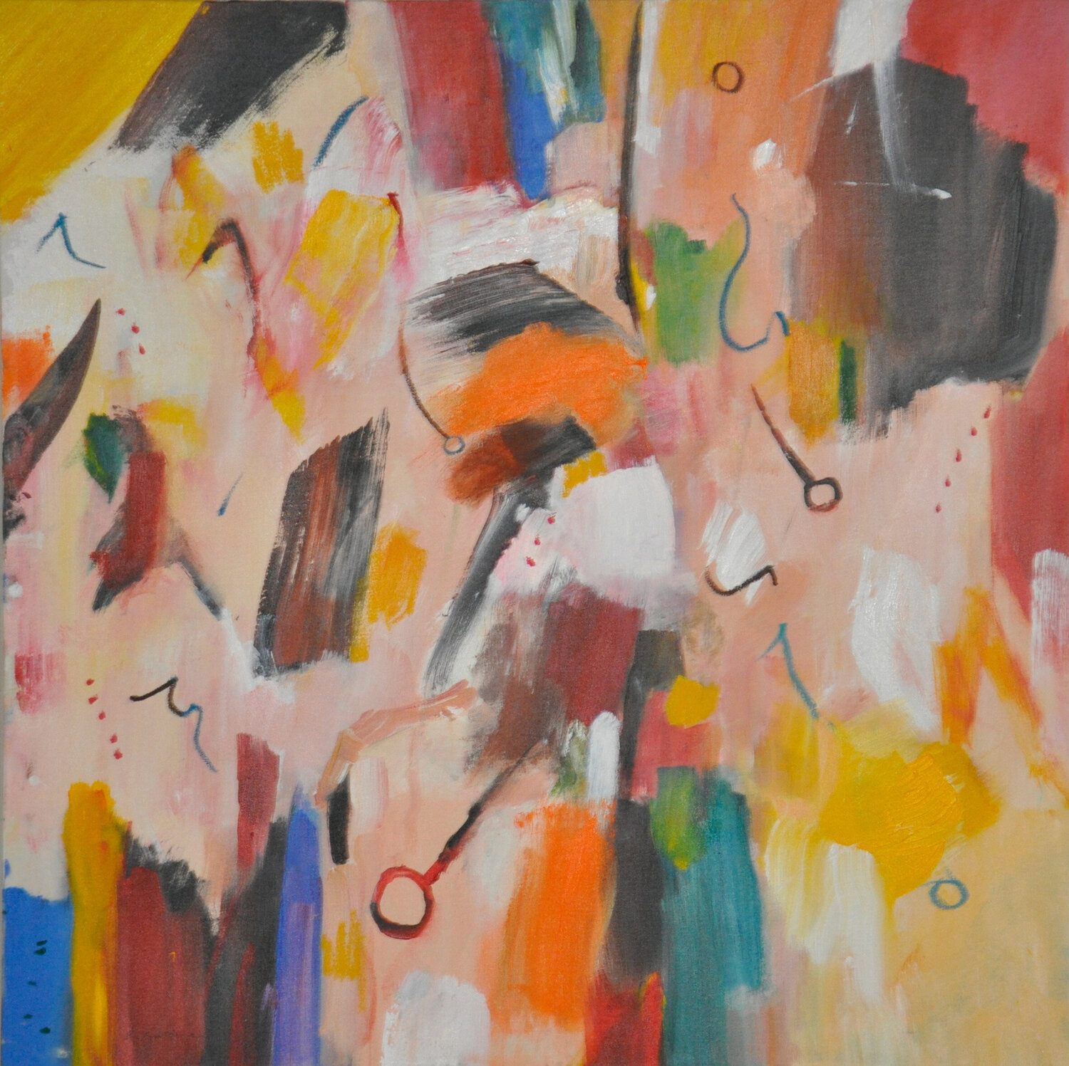 Color Wheel by Richard Kattman (N.D) : Painting Acrylic on Canvas ...