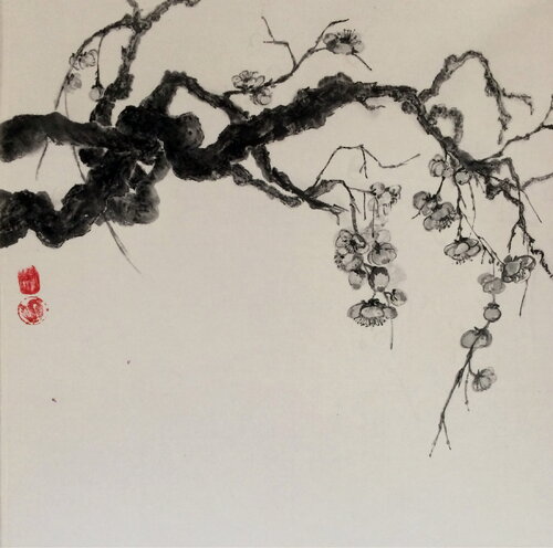 Noeud by Catherine Hoang (2019) : Work on Paper India Ink on Paper ...