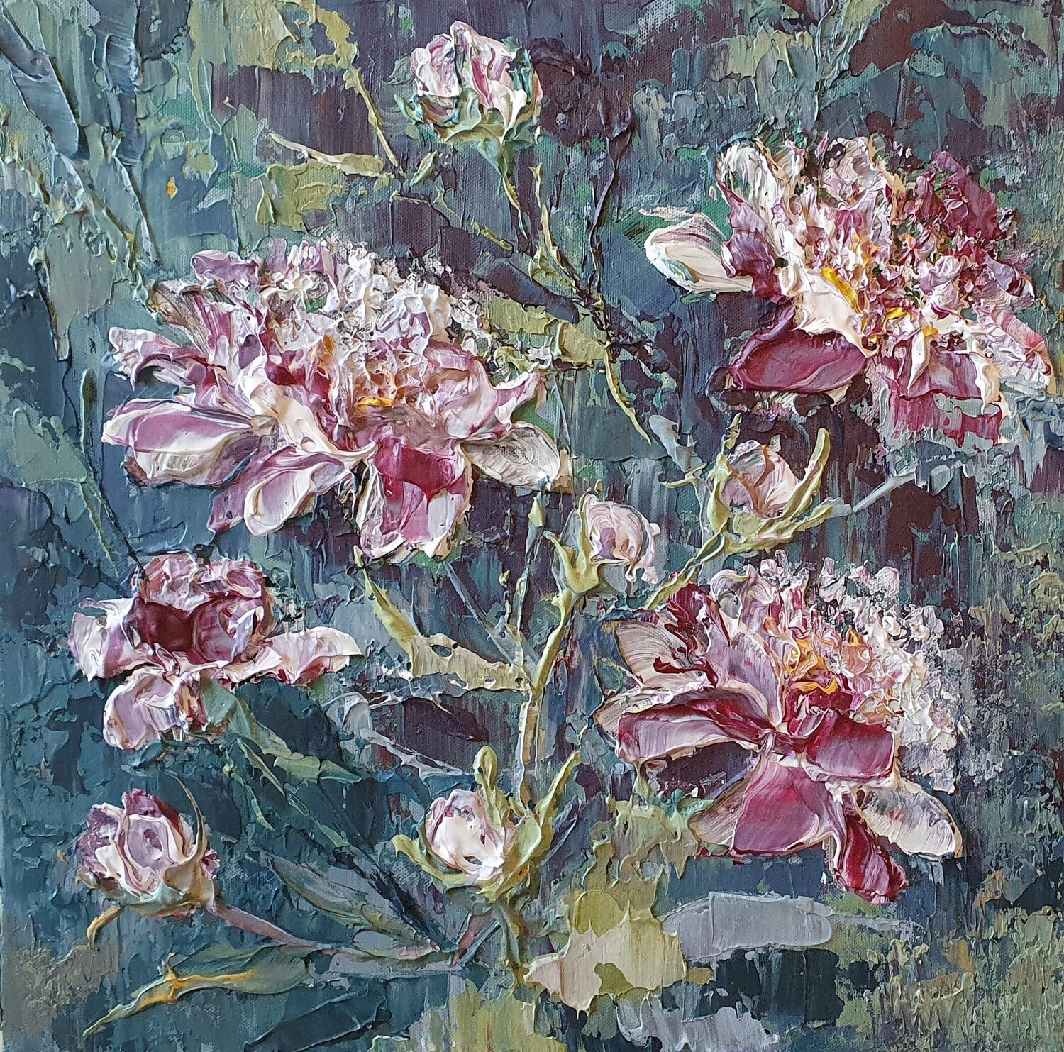 Bloom by Tanya Vasilenko (2021) : Painting Acrylic on Canvas - Singulart