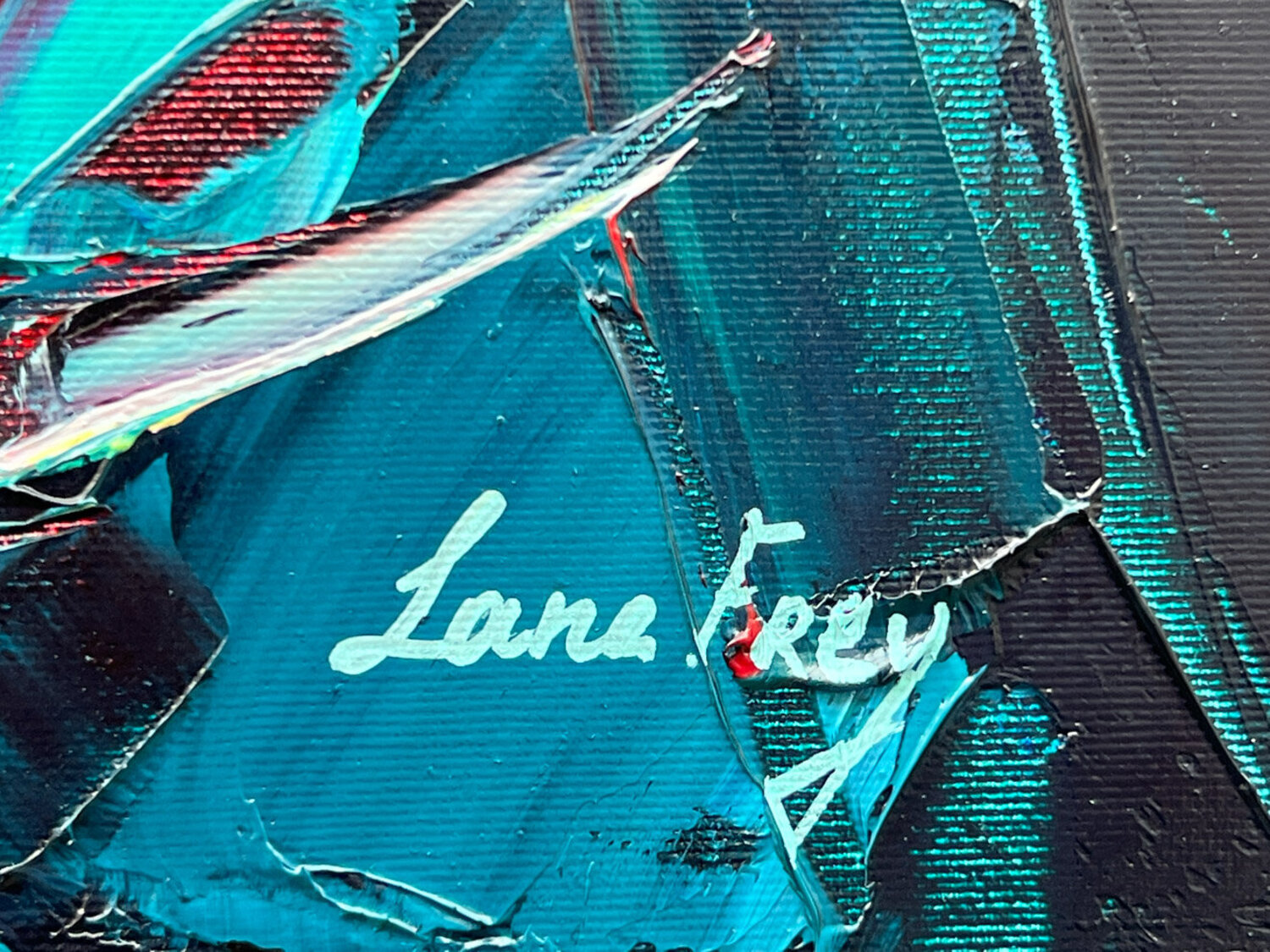 Lola von Lana Frey (2022): Malerei Öl auf Leinwand - Singulart