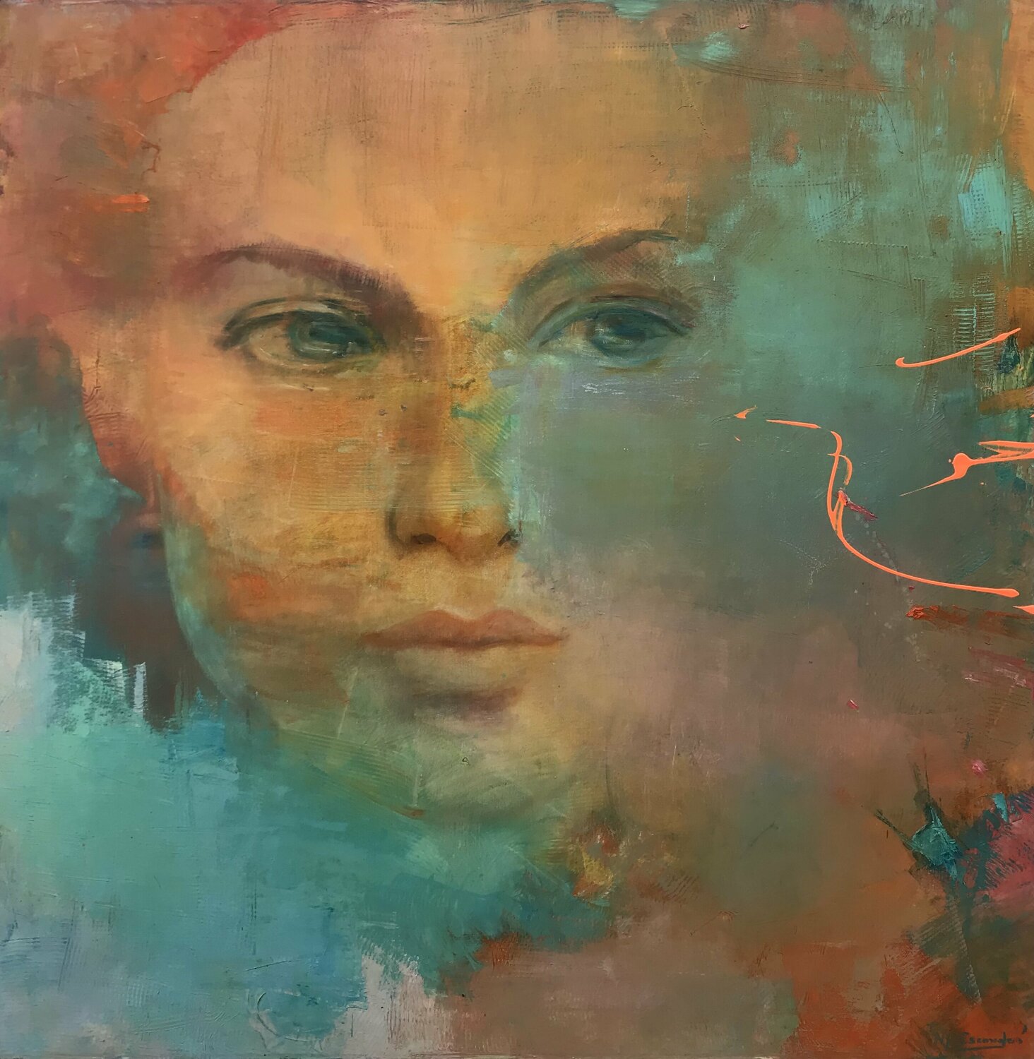 Deja vu by martha escondeur (2019) : Painting Oil on Canvas - SINGULART