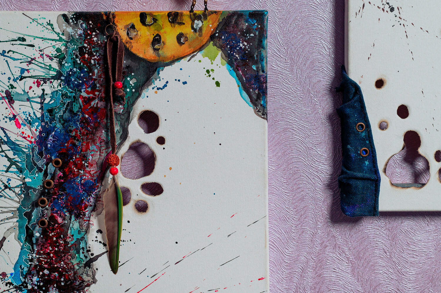 I Want My Now, Johnny Depp 3D asymmetrical triptych by Anait by ...