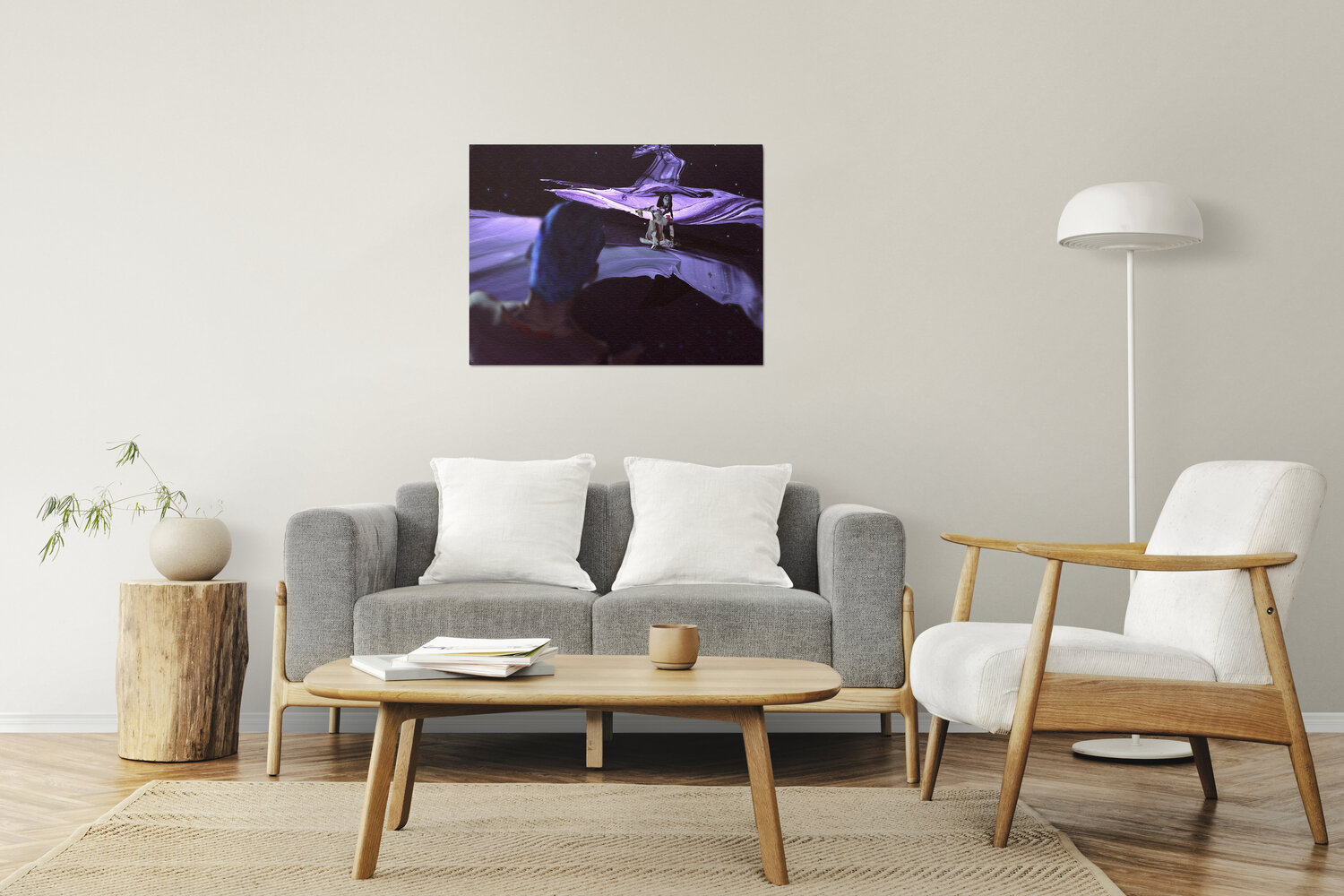 Mysterious Distance by Sergey Lutsenko (2022) : Digital Digital on Canvas - SINGULART