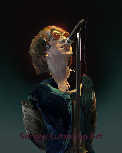 Abandoned Art by Sergey Lutsenko (2019) : Digital Digital on Canvas ...