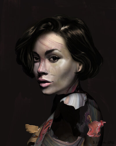 Abandoned Art by Sergey Lutsenko (2019) : Digital Digital on Canvas ...