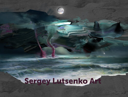 Abandoned Art by Sergey Lutsenko (2019) : Digital Digital on Canvas ...