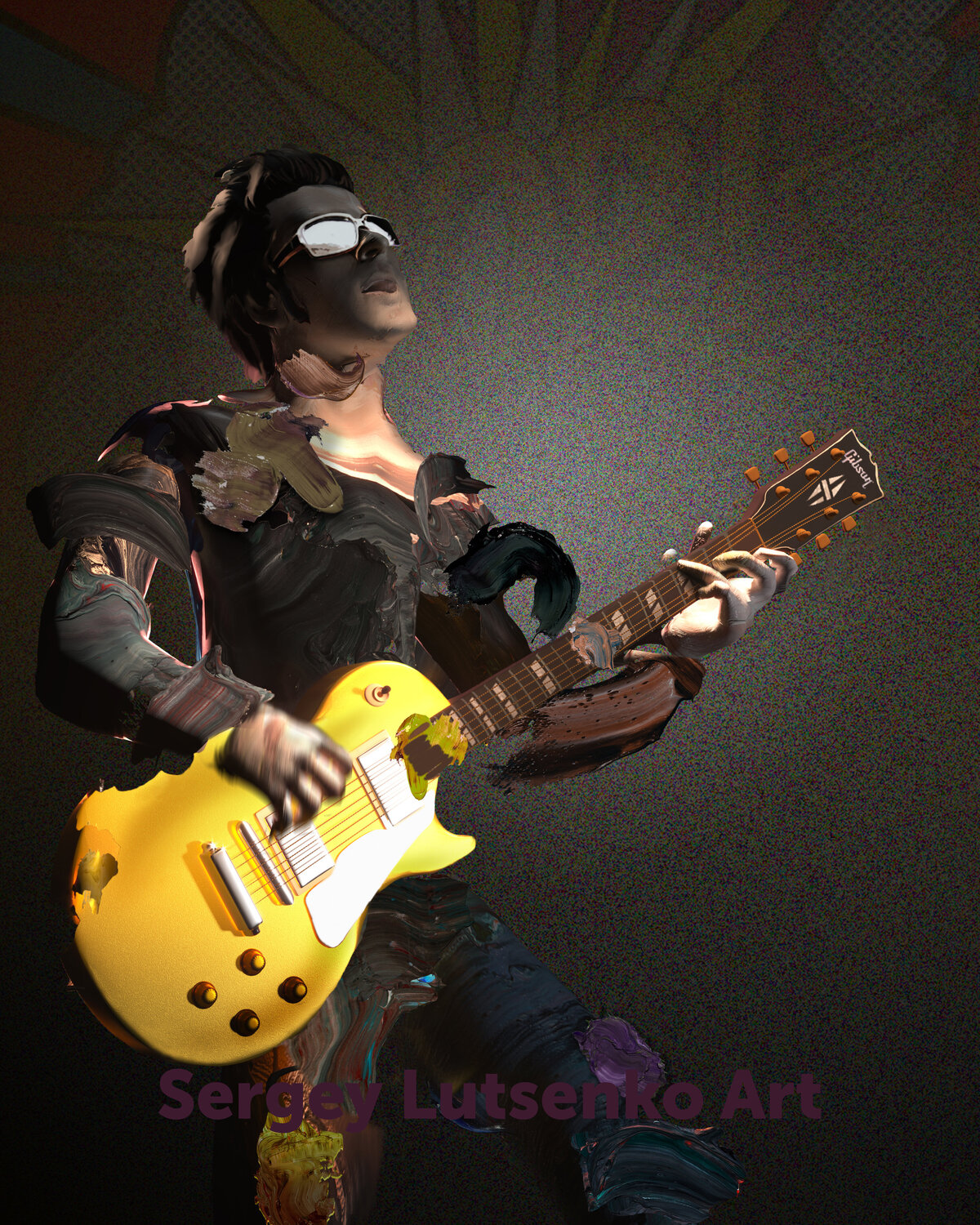 Kelly Jones by Sergey Lutsenko (2022) : Digital Digital on Canvas ...