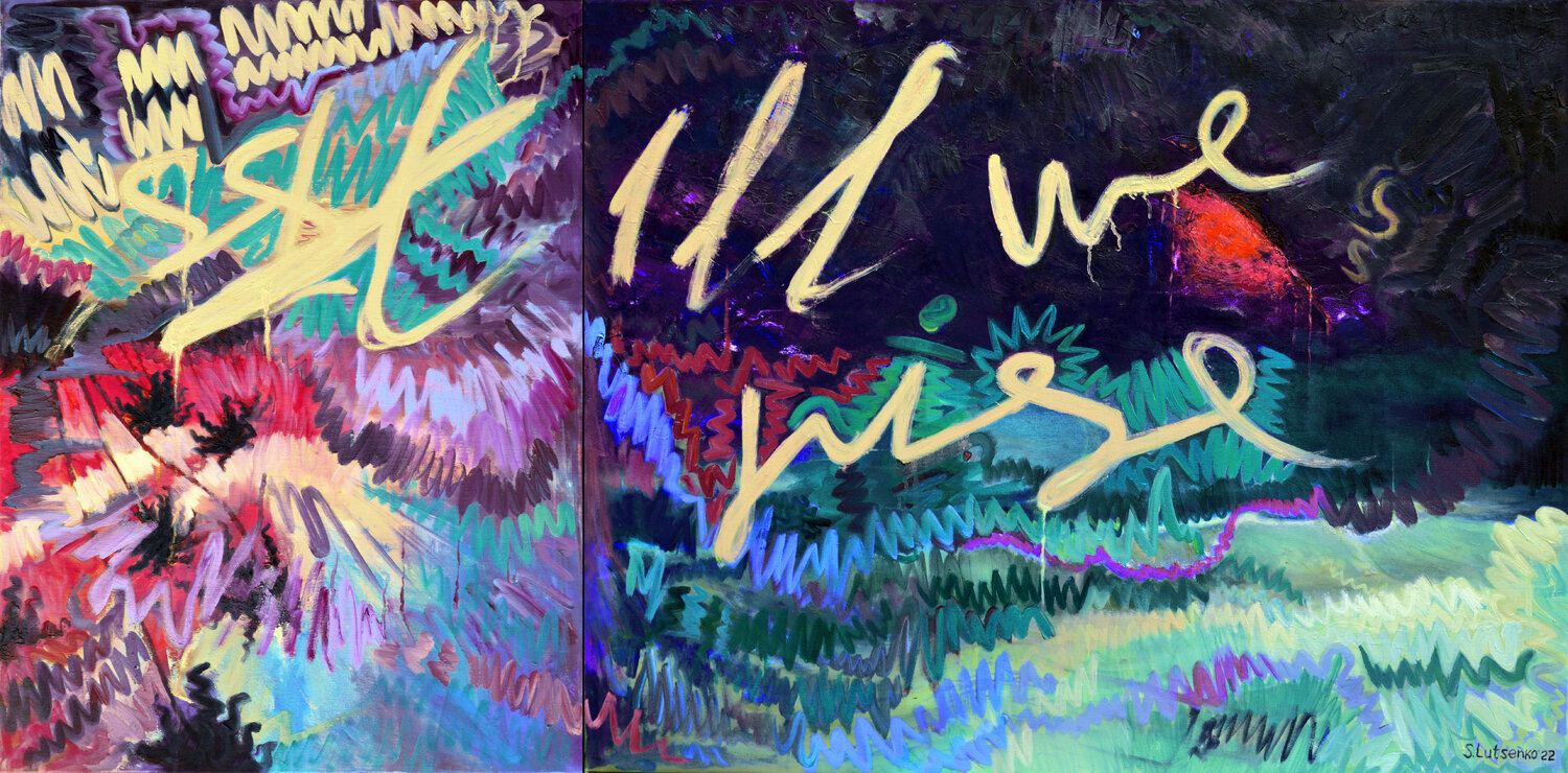 997-th by Sergey Lutsenko (2022) : Painting Oil on Canvas - Singulart