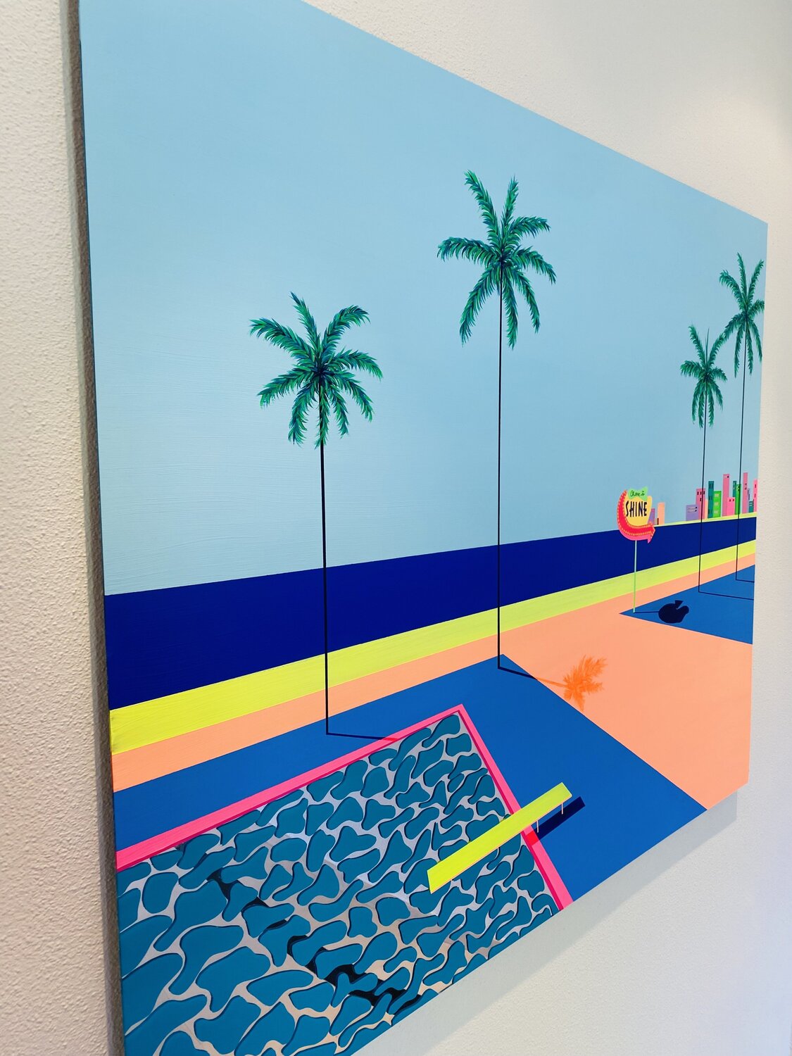 Choose to shine by Isabelle Derecque (2023) : Painting Acrylic on ...