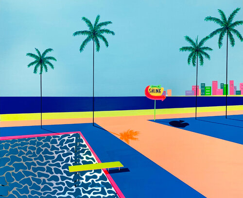 Choose to shine by Isabelle Derecque (2023) : Painting Acrylic on ...