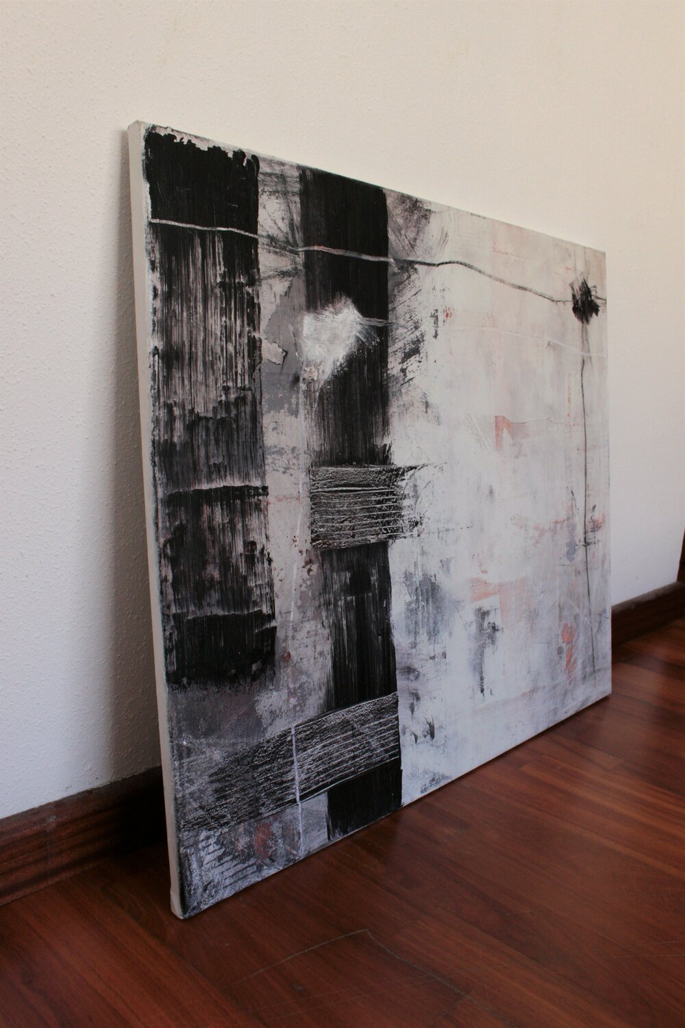 PARALLELAMENTE von Monica Saba (2020): Malerei Acryl, Pastell auf Leinwand - Singulart