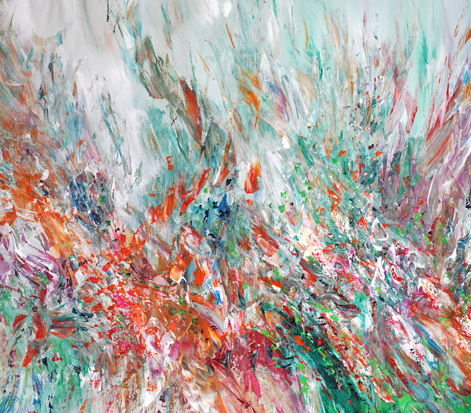 Soft Emotions L 1 von Peter Nottrott (2019): Malerei Acryl auf Leinwand ...