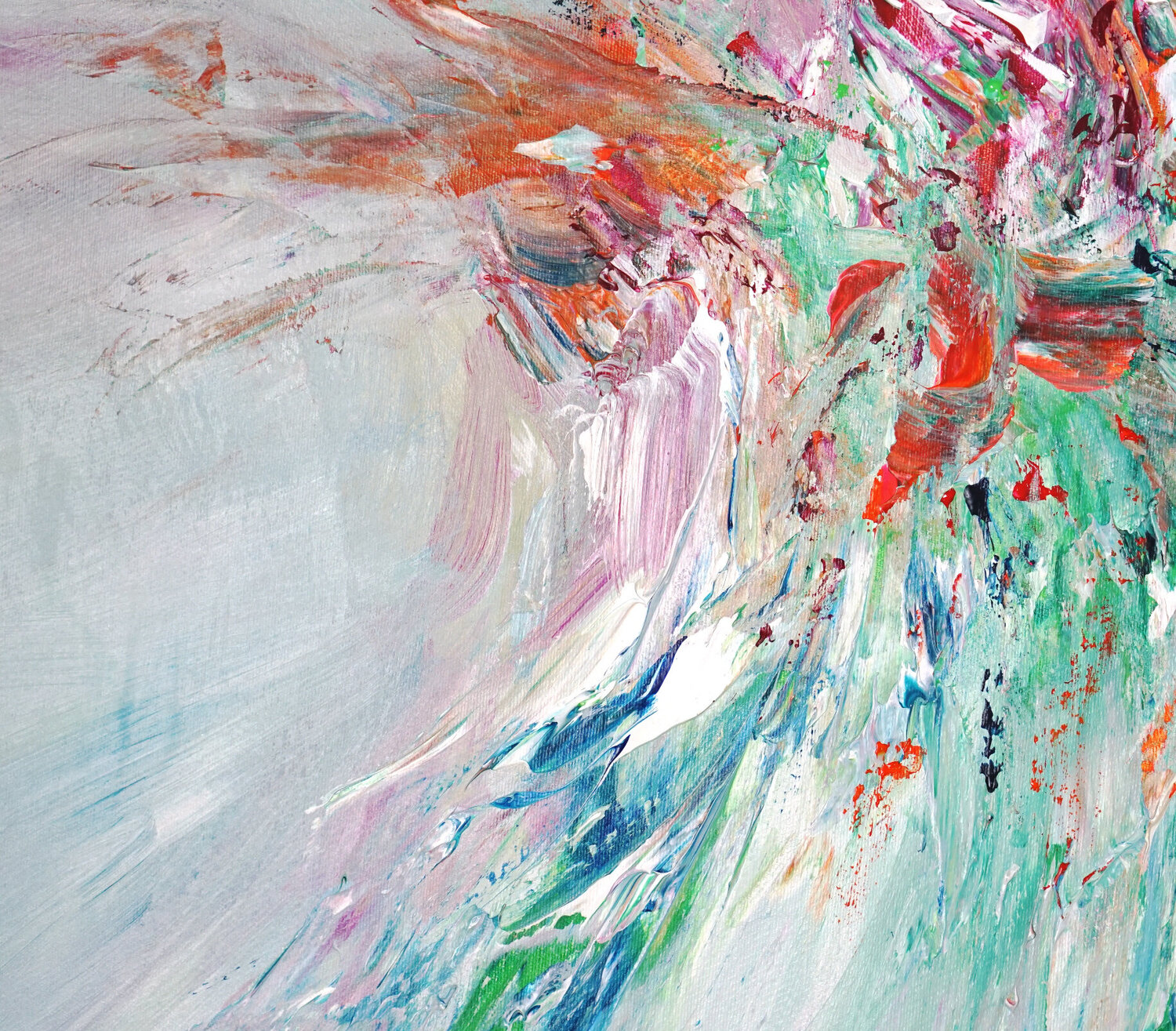 Soft Emotions L 1 von Peter Nottrott (2019): Malerei Acryl auf Leinwand ...