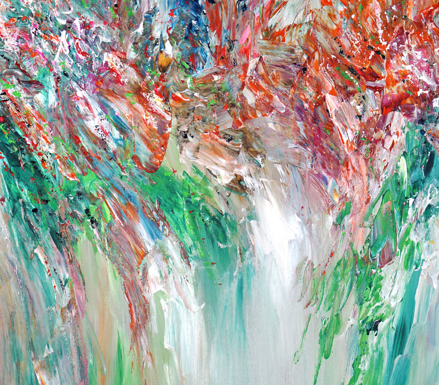 Soft Emotions L 1 von Peter Nottrott (2019): Malerei Acryl auf Leinwand ...