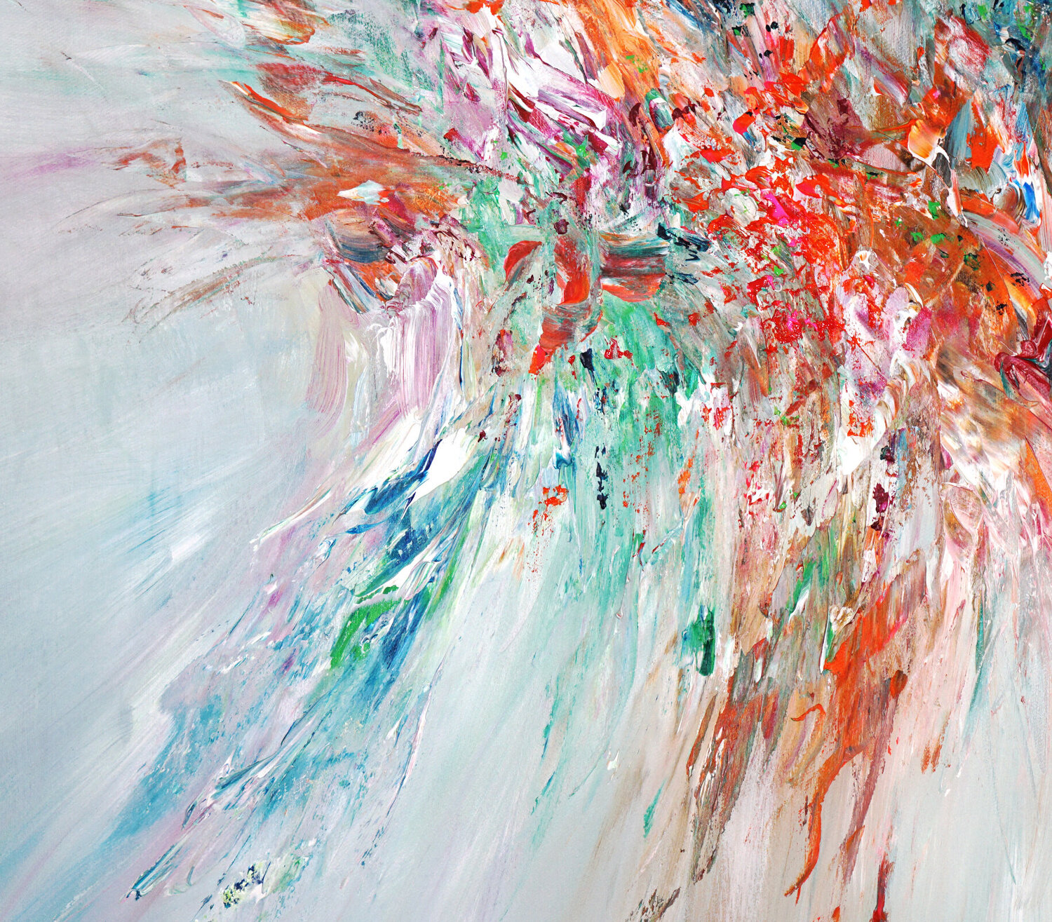 Soft Emotions L 1 von Peter Nottrott (2019): Malerei Acryl auf Leinwand ...