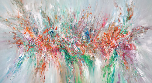 Soft Emotions L 1 by Peter Nottrott (2019) : Painting Acrylic on Canvas ...