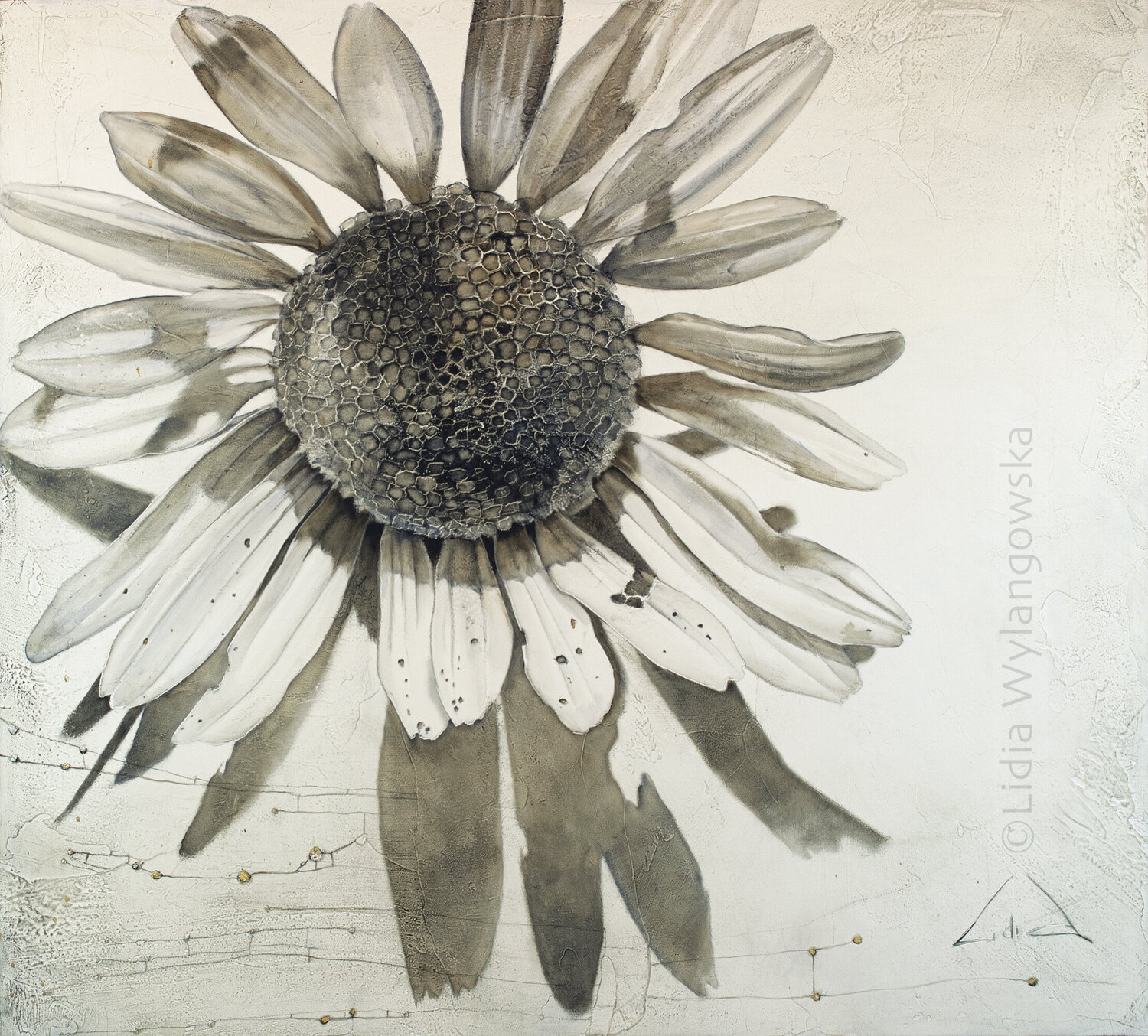 “Structure of Silence” by Lidia Wylangowska (2023) : Painting Oil ...