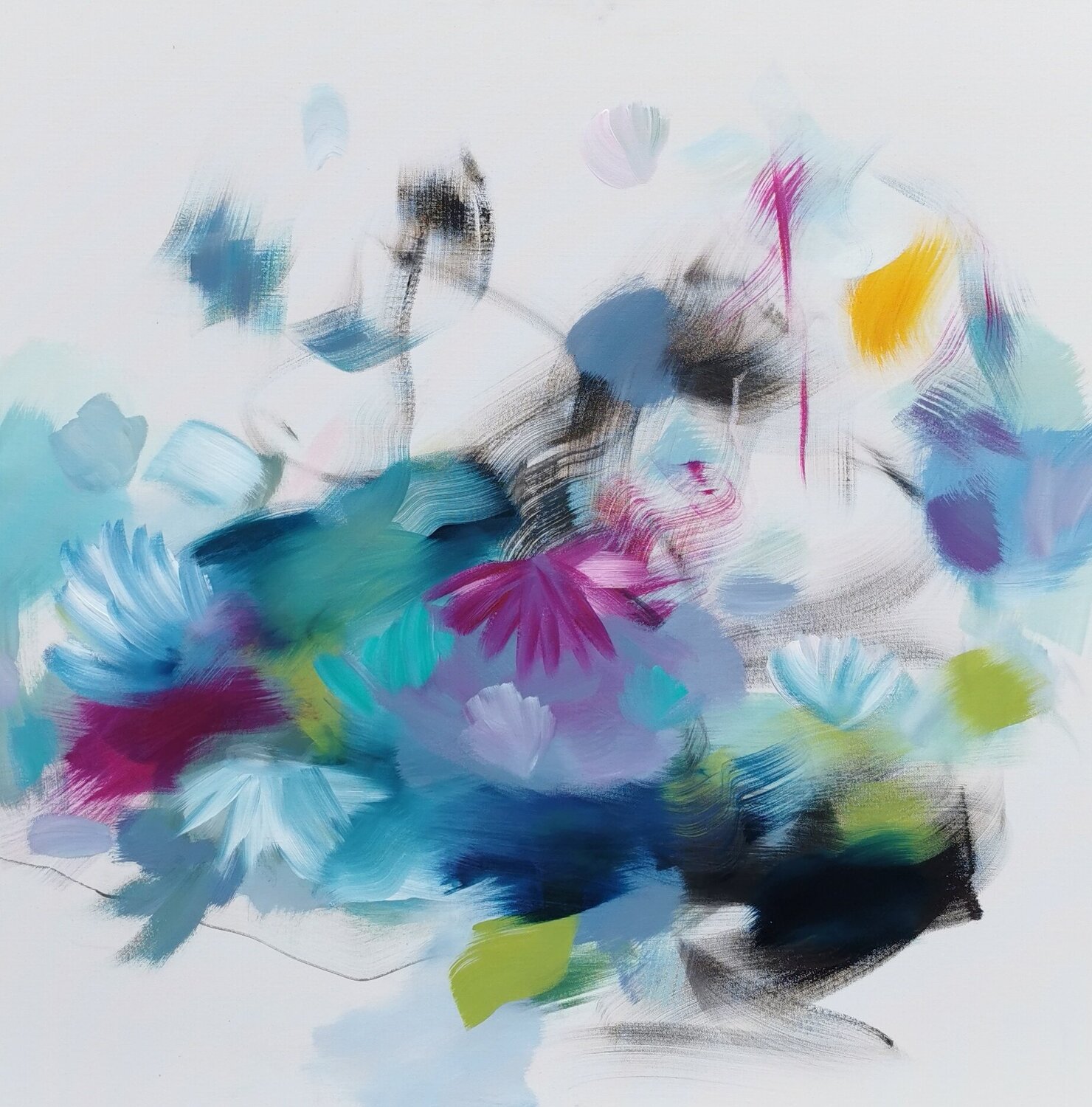 L'amour de la nature by Stéphanie Rivet (2023) : Painting Acrylic on ...