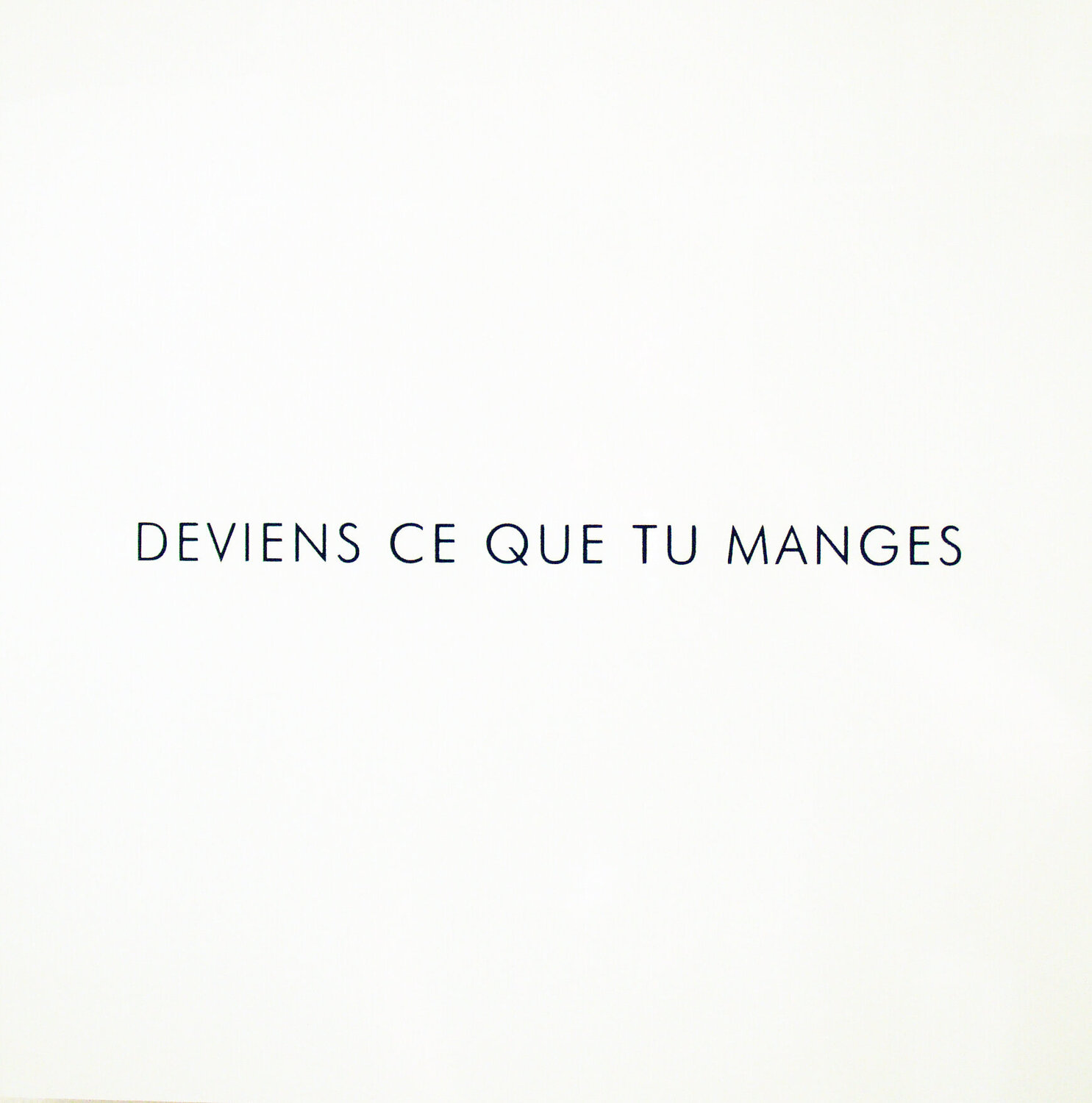 deviens ce que tu mange Jérôme Conscience