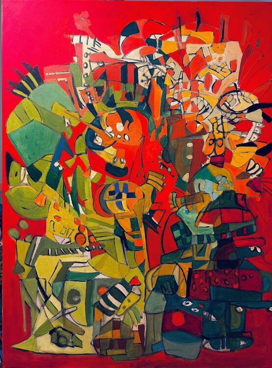 色彩豊かな筆致