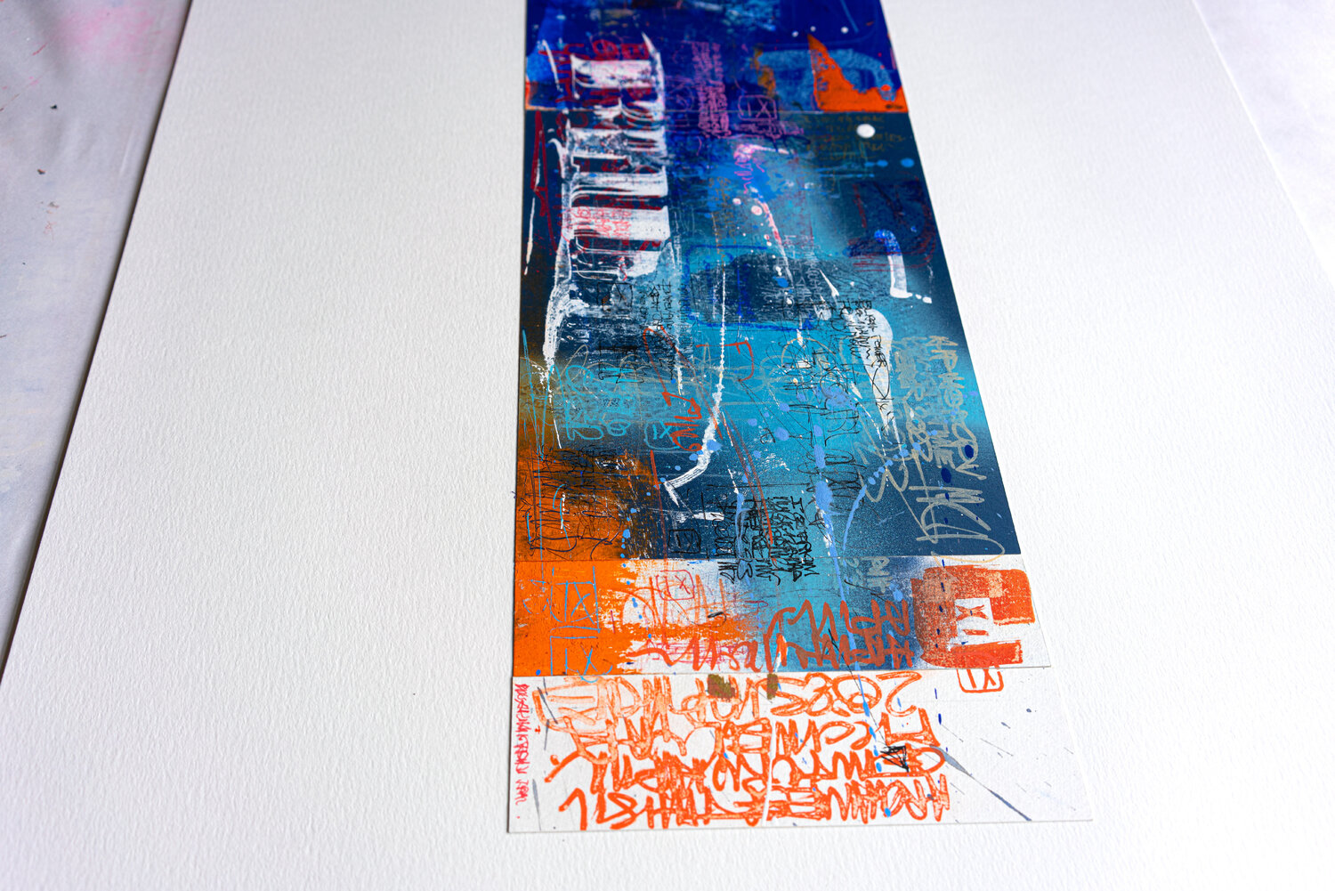 "Berlin Graffiti" von Patrick Piccinelli (2023): Malerei Acryl ...