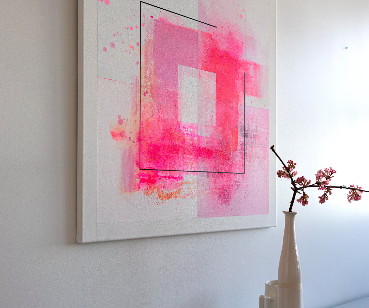 "Spring In Tokyo, version 2" von Patrick Piccinelli (2023): Malerei ...