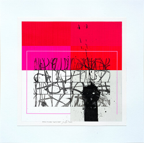 "Kyoto Poem" by Patrick Piccinelli (2025) : Painting Acrylic, Graffiti ...