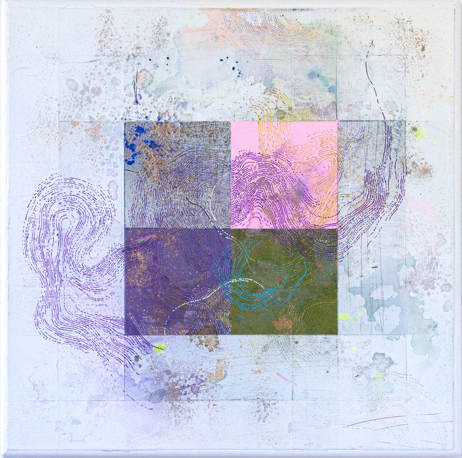 "Sans Titre no 16" by Patrick Piccinelli (2019) : Painting Acrylic ...