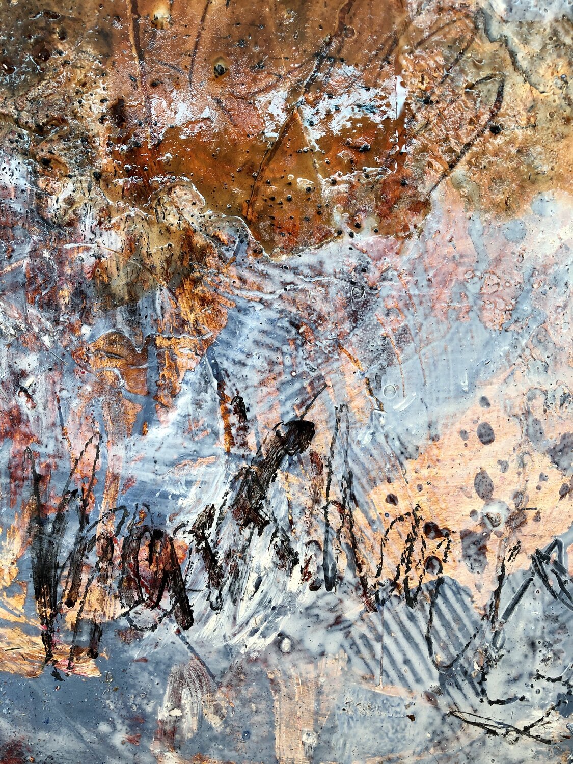 Into the unknown realms by Peter Backhaus (2023) : Painting Oil on Wood ...