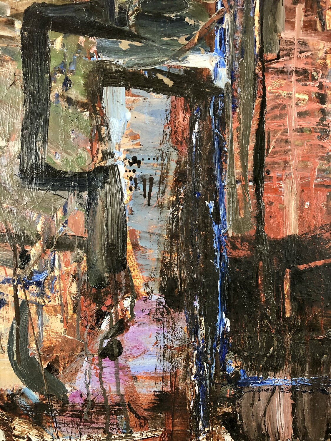 Guardian of my sacred cave by Peter Backhaus (2017) : Painting Oil on ...