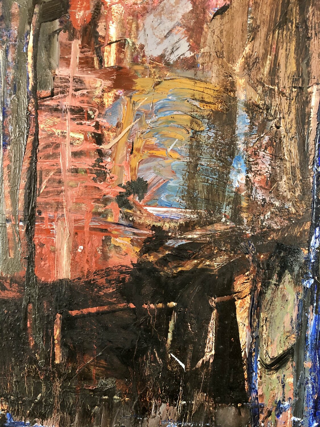 Guardian of my sacred cave by Peter Backhaus (2017) : Painting Oil on ...