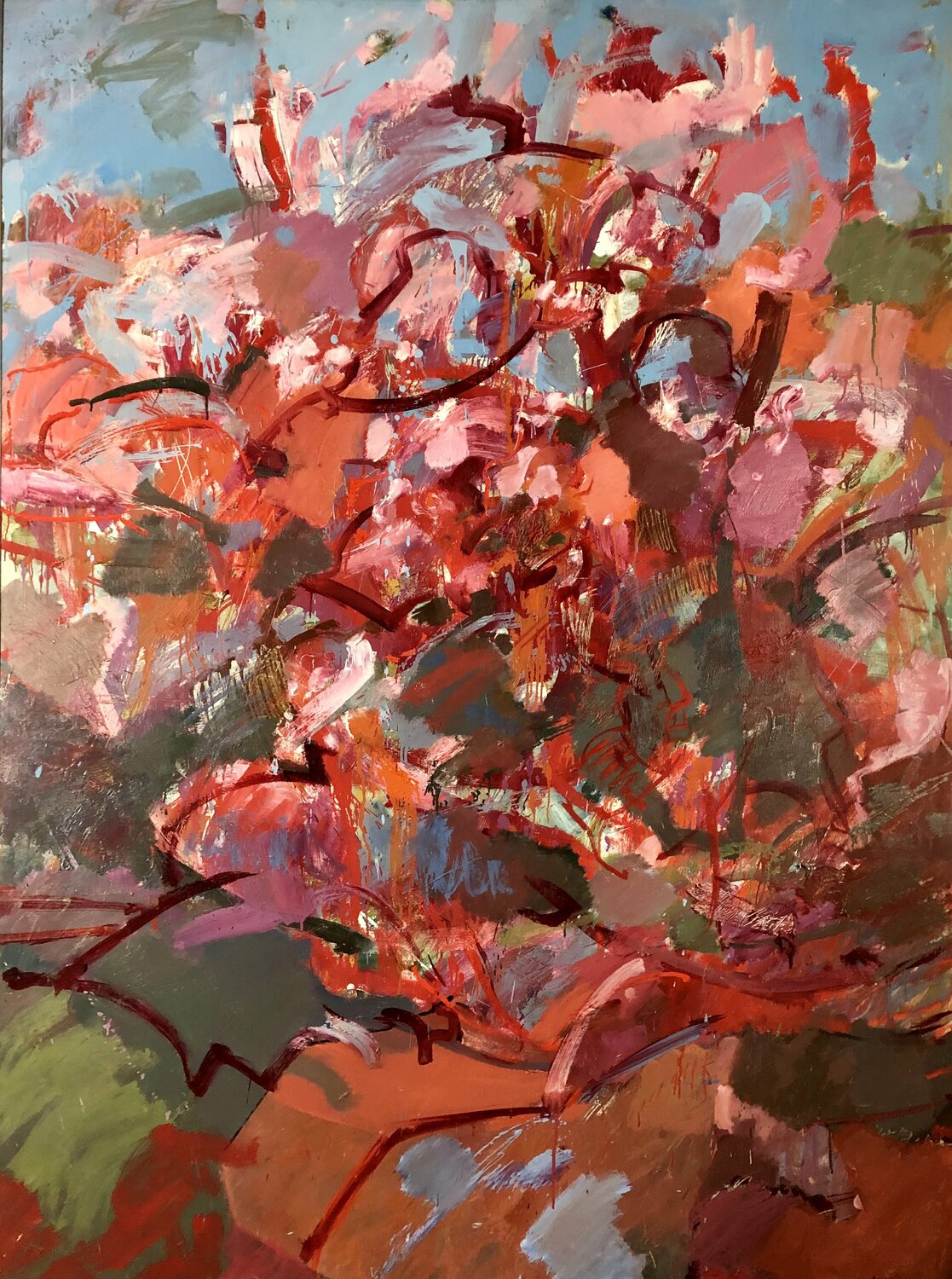 Ark of Noah by Peter Backhaus (1983) : Painting Oil on Canvas - Singulart