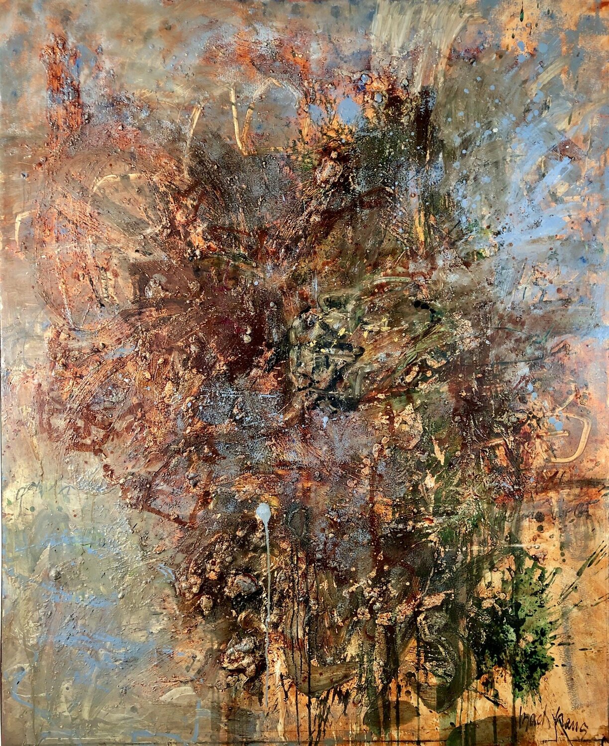 Morning de Peter Backhaus (2018) : Peinture Huile sur Toile - Singulart