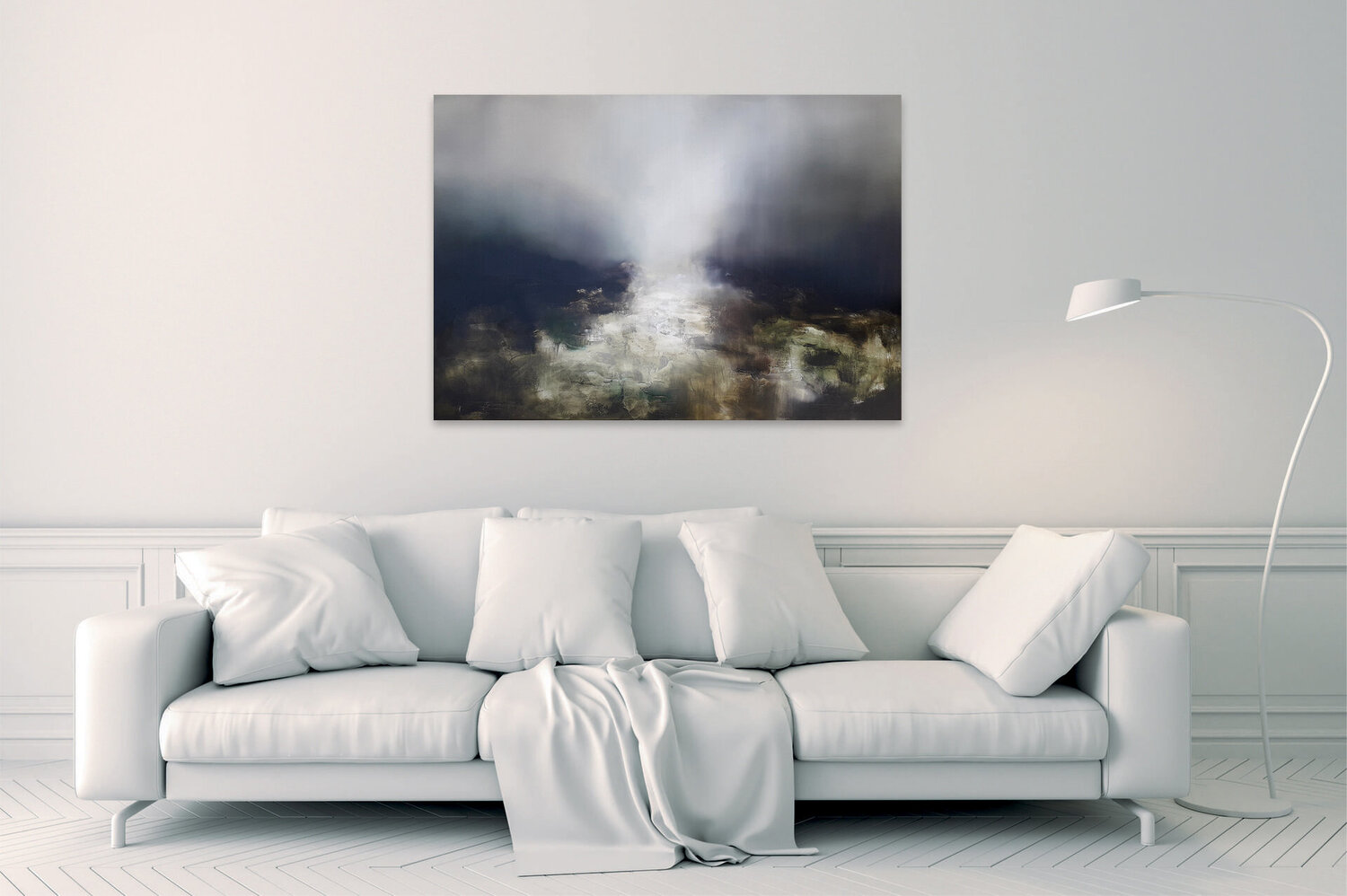 Luminescence von Luc Andrieux (2021): Malerei Öl auf Leinwand - SINGULART