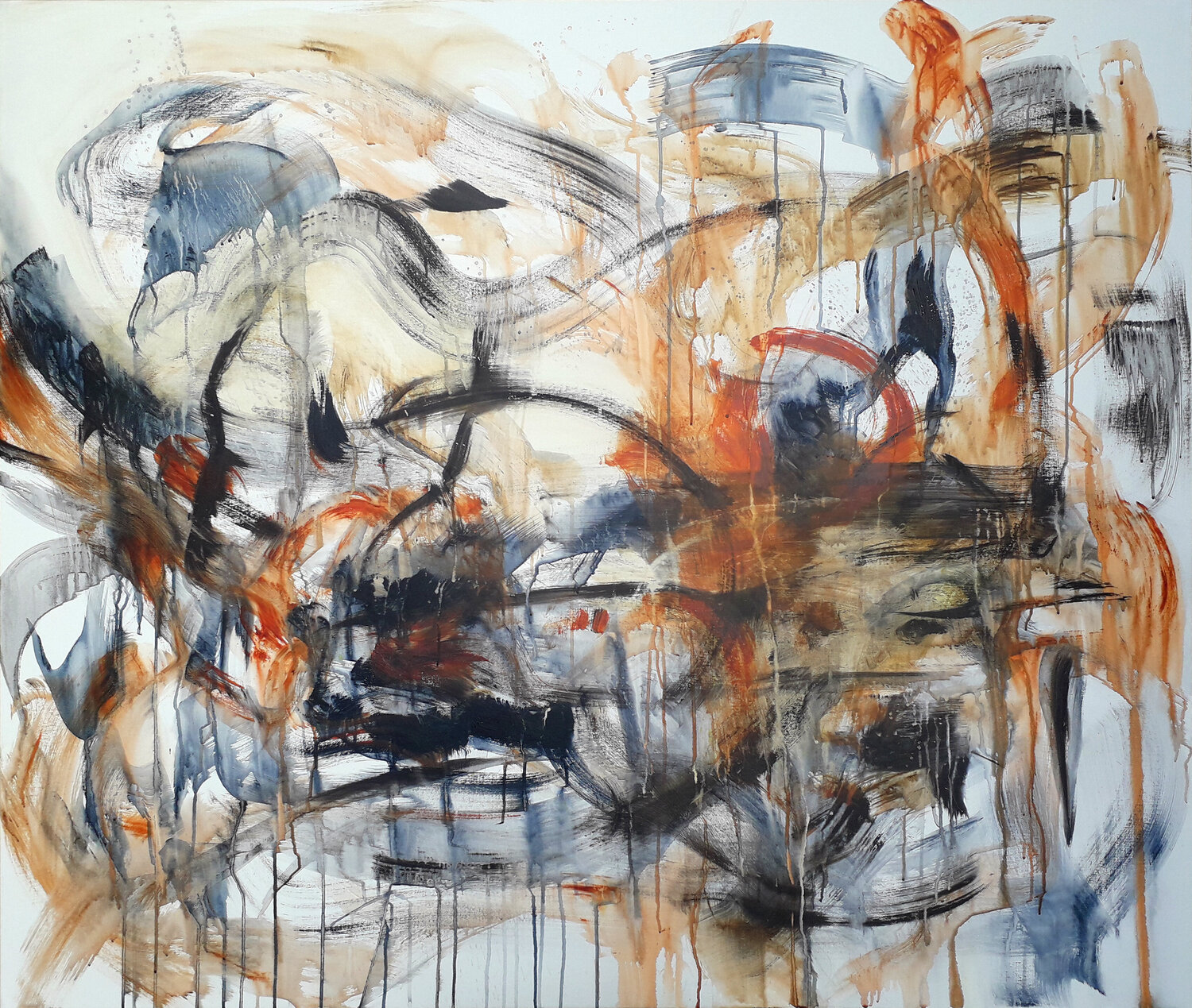 Poésie 3 by Luc Andrieux (2023) : Painting Acrylic on Canvas - Singulart