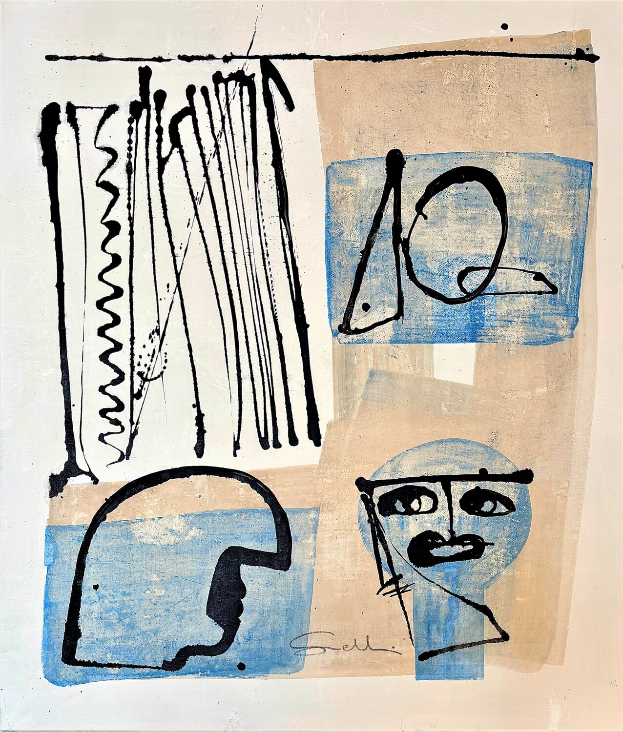 "Profumo di mare" by Marcello Scarselli (2025) : Painting Acrylic ...